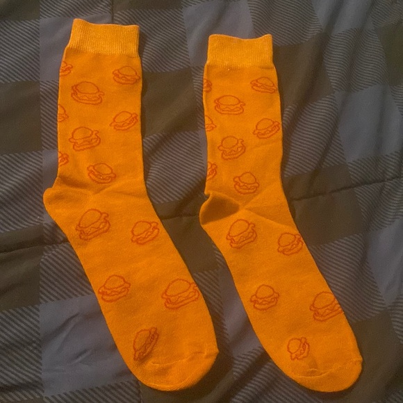 Underwear & Socks | Cheeseburgerhamburger Socks One Size Fits All Never ...